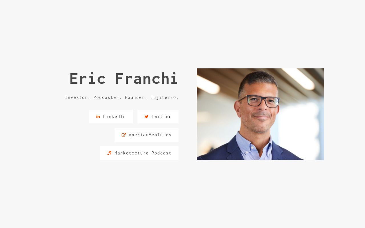 Eric Franchi, Investor and Founder